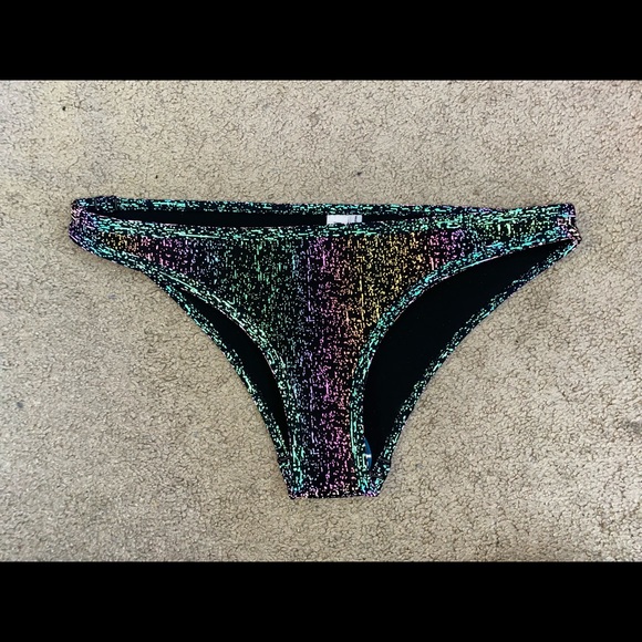 Hoaka | Swim | Brand New Hoaka Holographic Cheeky Bottoms | Poshmark